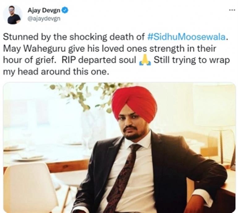 Ajay Devgn on Sidhu Moosewala's death: Still trying to wrap my head ...