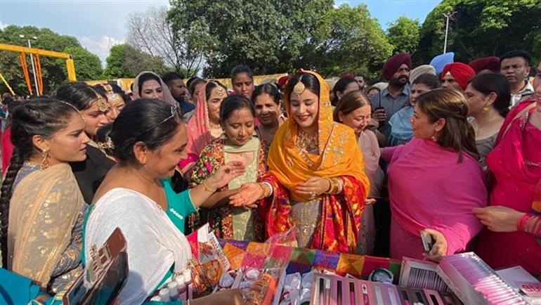 State level teej function celebrated to connect youth with rich Punjabi ...