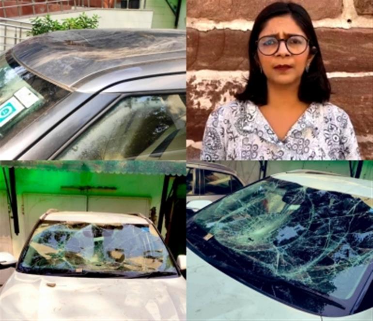 Mentally unstable man detained for vandalising Swati Maliwal's cars