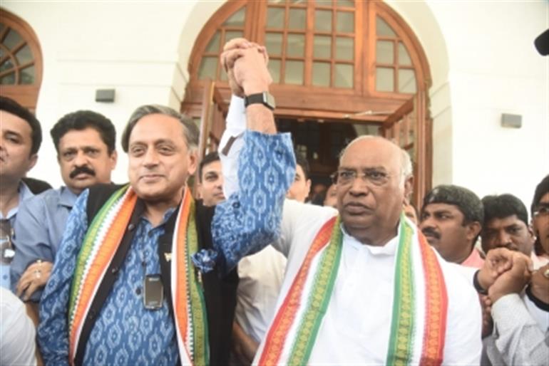 Kharge elected new Congress President