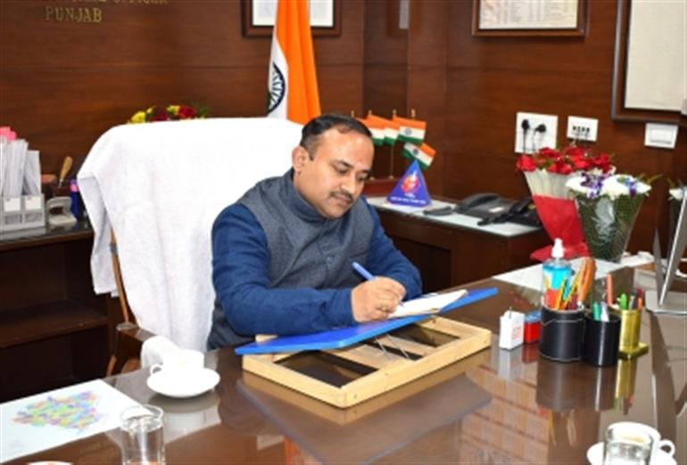 Punjabs New Chief Electoral Officer Assumes Charge