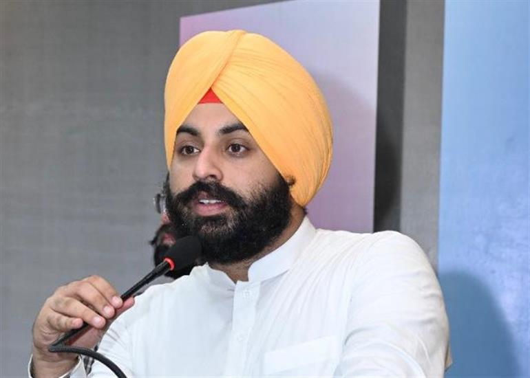 Education Minister Harjot Singh Bains begins Punjab tour to understand ...