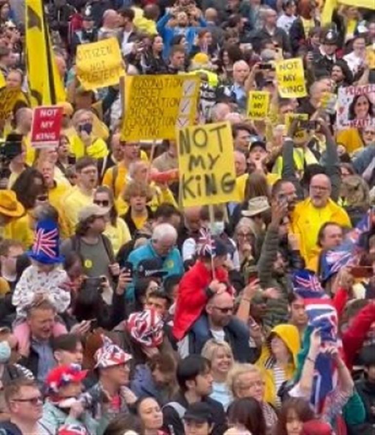 Anti-monarchy group Republic's chief arrested at King Charles III ...