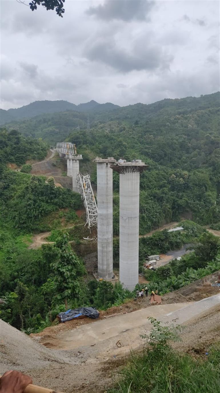 Mizoram: 17 killed after under-construction railway bridge collapses