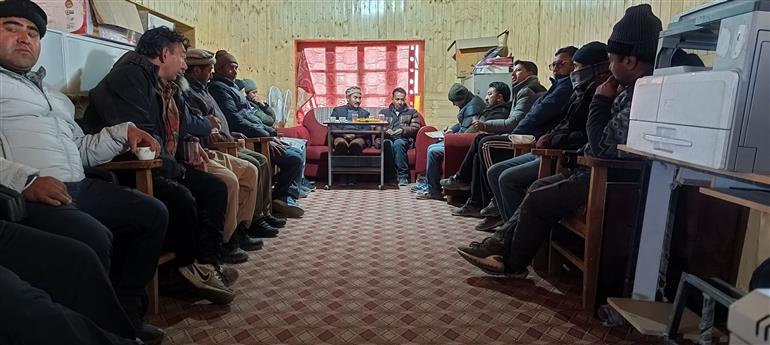 Naib Tehsildar Turtuk reviews preparedness for 75th Republic Day