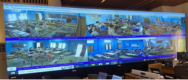 Lok Sabha Elections- Webcasting will be conducted at 20,031 polling ...