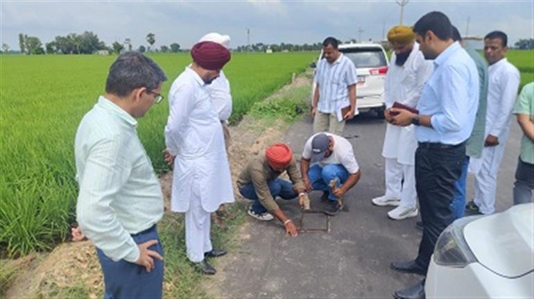Punjab Mandi Board Secretary Inspects Ongoing Development Works in ...